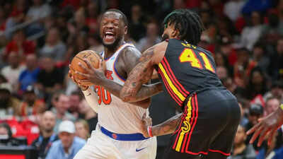 NBA: New York Knicks' strong start leads to victory over Atlanta Hawks ...