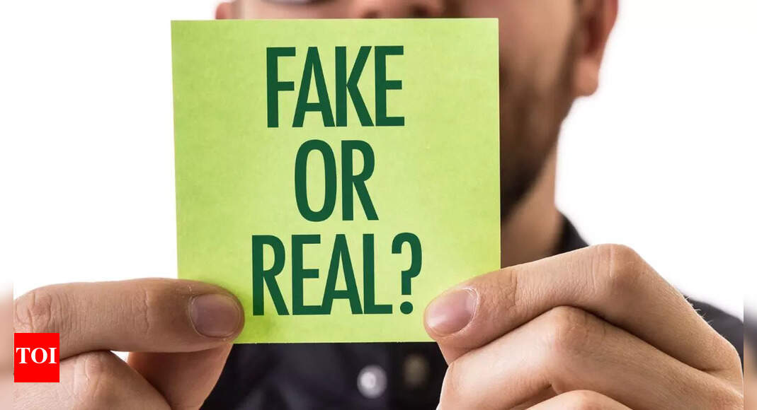 Did you just buy a fake product? - Times of India