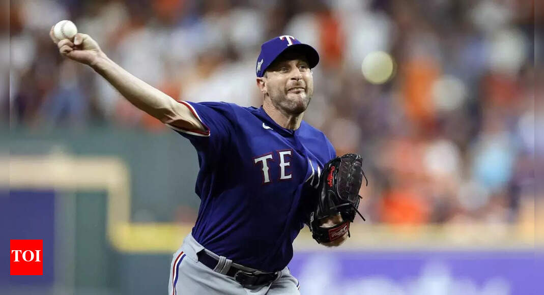 MLB: Max Scherzer to start game 3 of world series for Texas Rangers ...