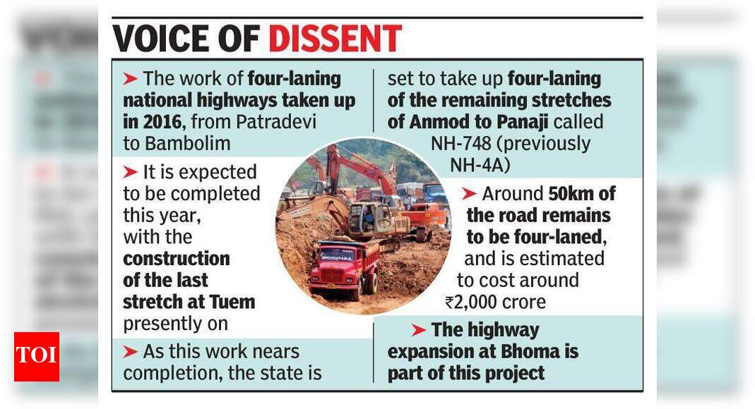 Now, another faction emerges at Bhoma and opposes bypass | Goa News ...
