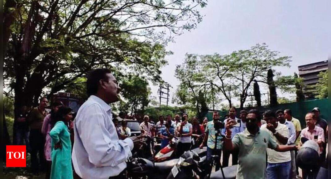 Cuncolim residents protest against industrial pollution | Goa News ...
