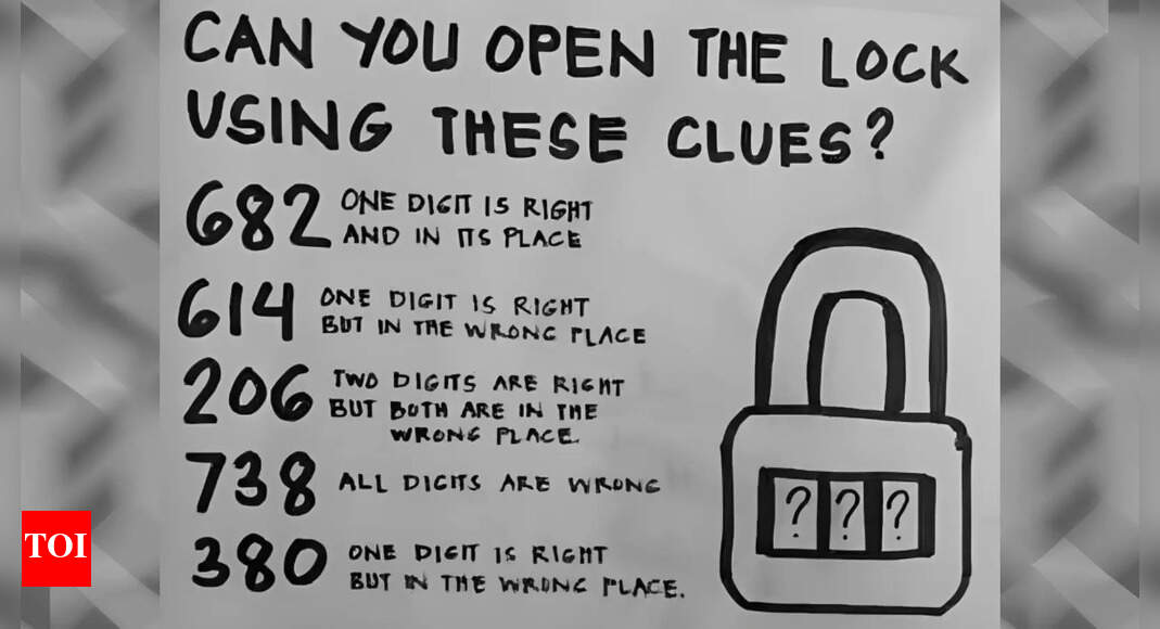 Can You Crack This Puzzle s Three digit Code In Under 10 Minutes