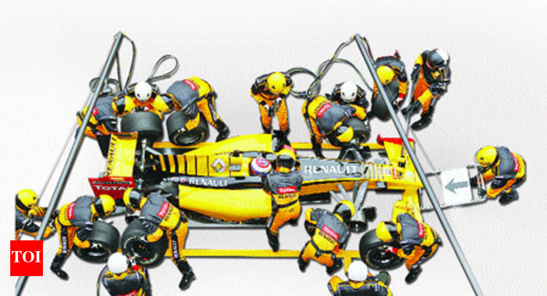 Formula One: Anatomy of a pit stop | Racing News - Times of India
