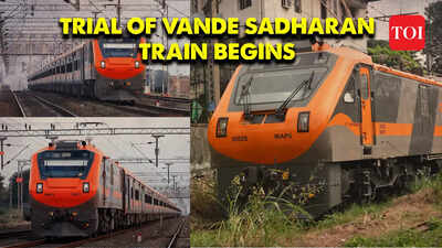 Vande Sadharan Train: New Vande Sadharan Express arrives in Mumbai ...