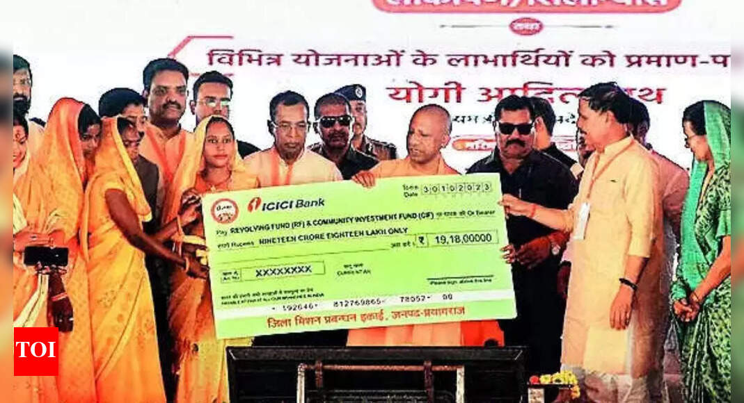 Double-engine govt connecting all with welfare schemes: Yogi | Allahabad News - Times of India