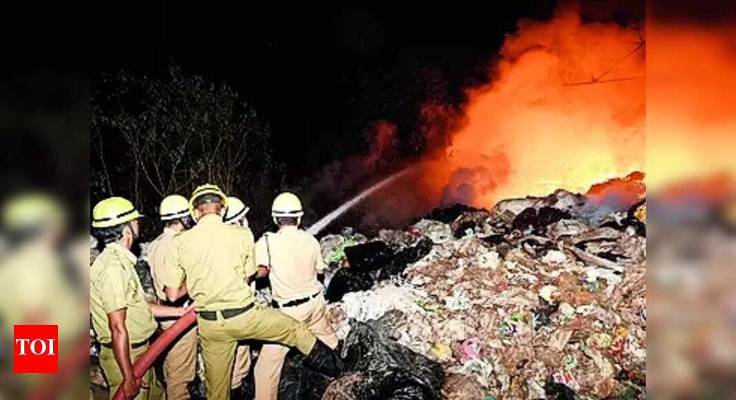 Legacy Waste, Mangaluru City Corporation, Pachanady, Biomining Technology, Progress: Pachanady ...