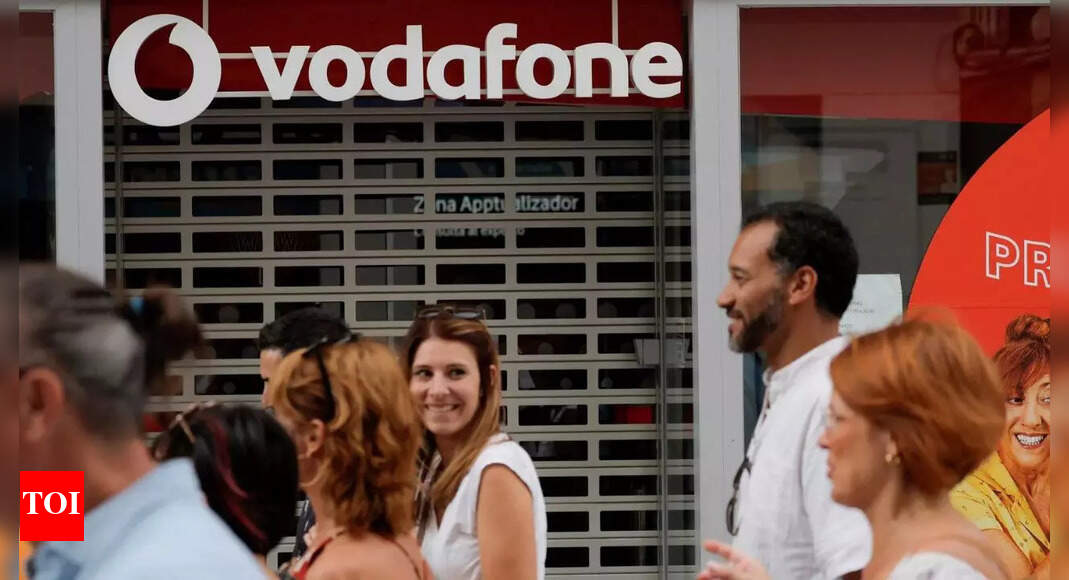 Vodafone: Vodafone sells Spain unit for up to 5.0 bn euros - Times of India