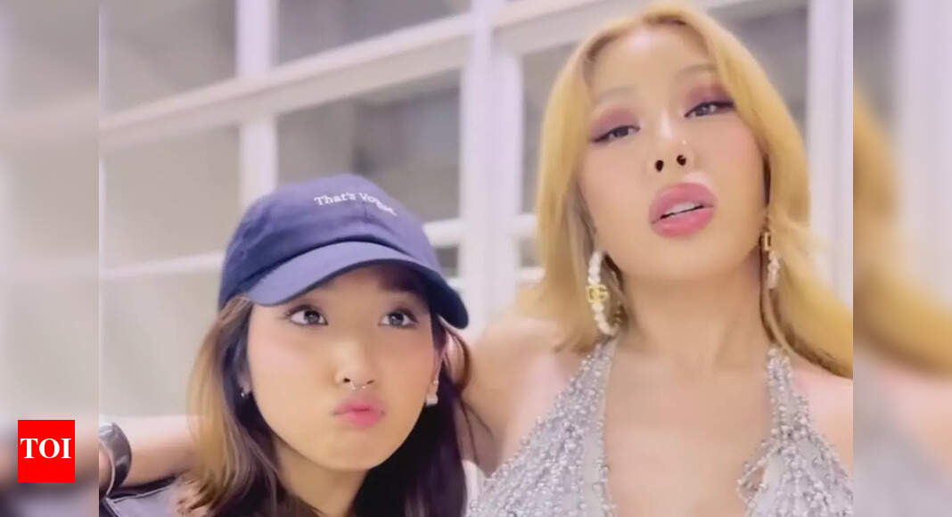 Jessi and MILLI take the 'Gum' challenge and this peck from the video goes VIRAL - watch | K-pop ...