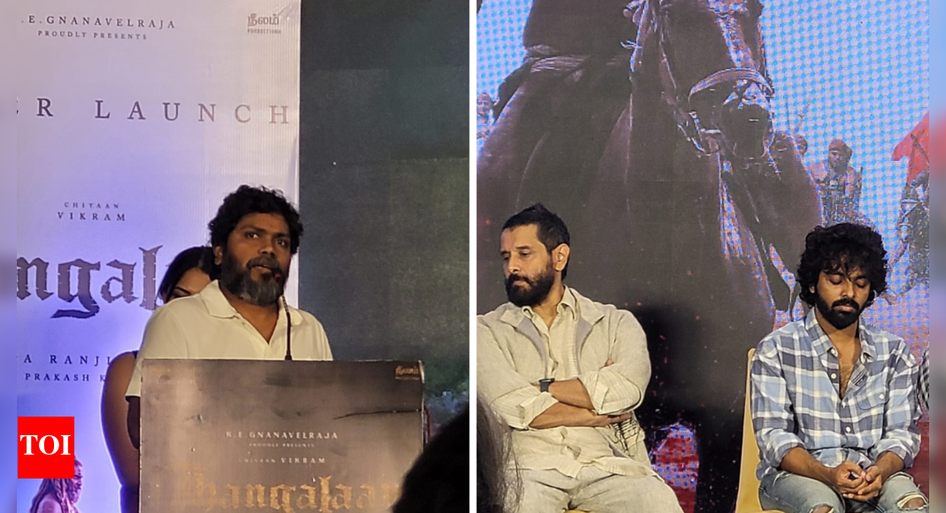 'Thangalaan' teaser launch: Pa Ranjith says Vikram is an artistic actor ...