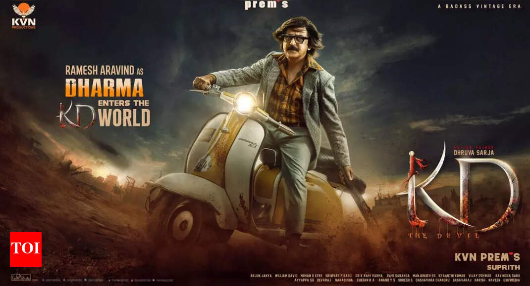 The story and look of KD overwhelmed me with nostalgia: Ramesh Aravind | Kannada Movie News ...
