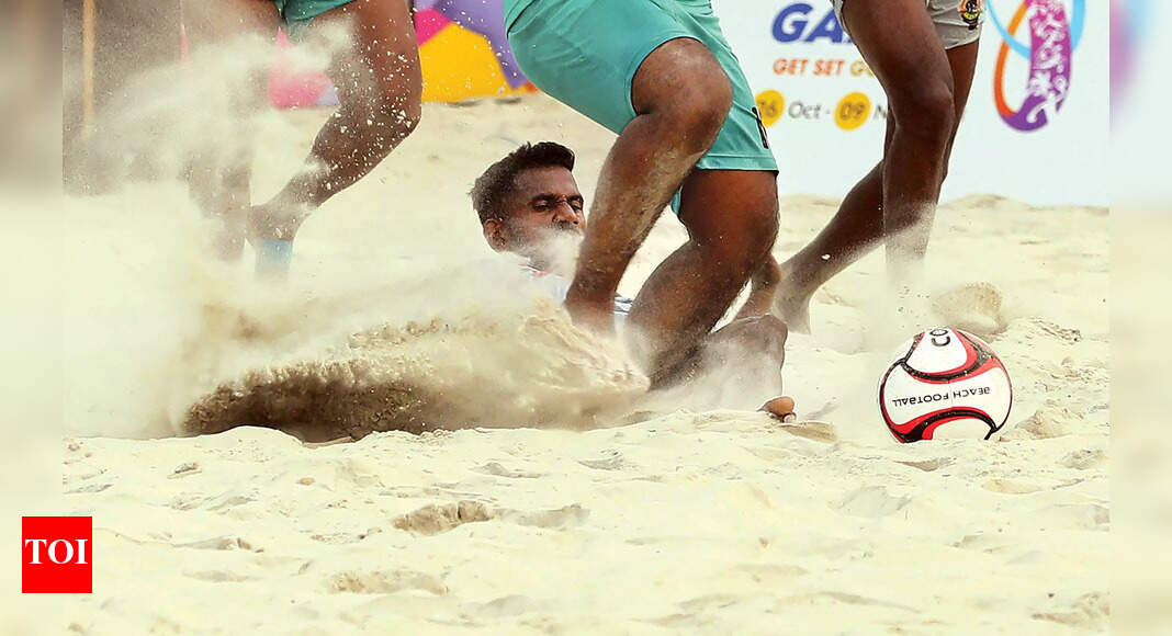 Kerala outsmart Goa in nervy final to win gold in beach football | Goa ...