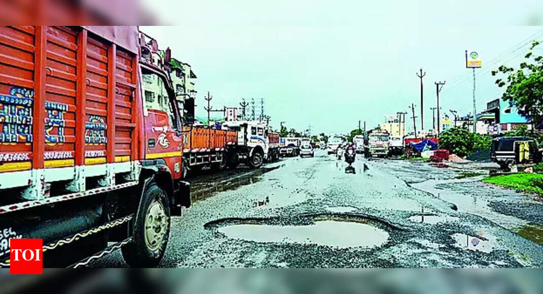 NHAI: Nhai Takes Up Pothole Repair On Nh-33 | Ranchi News - Times of India