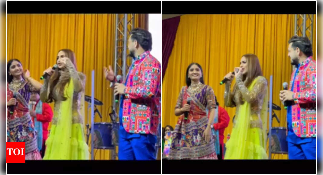Watch: Esha Deol dazzles Chicago's Sharad Purnima celebration with ...