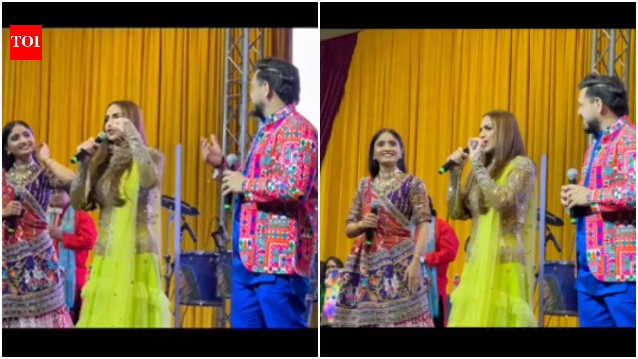 Watch: Esha Deol dazzles Chicago's Sharad Purnima celebration with ...