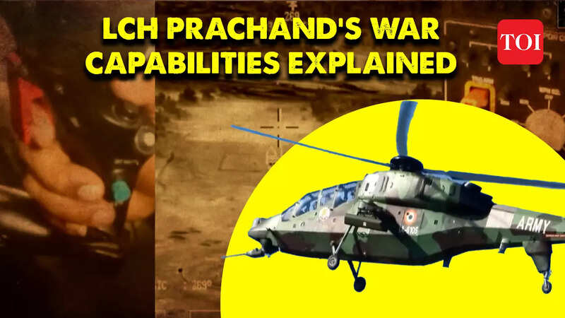 Watch: IAF's LCH Prachand, India's sky warrior, unleashes its combat might