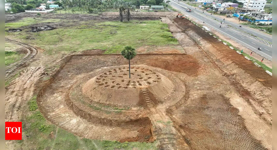 Work on creating artificial islands begins in Trichy’s Gundur tank ...