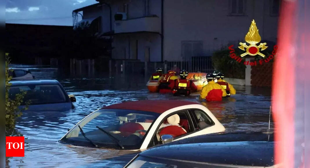 Heavy Rains: Death toll hits seven in Italy's flood-hit Tuscany - Times ...