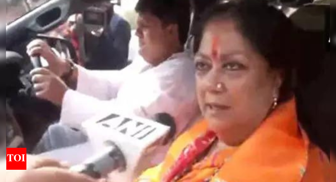 Nomination Papers: 544 candidates, including former CM Vasundhara Raje ...