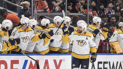 NHL: Ryan O'Reilly scores hat trick as Nashville Predators beat ...
