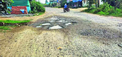 Roads: Bumpy Ride For Motorists On Roads In Anakapalle | - Times of India