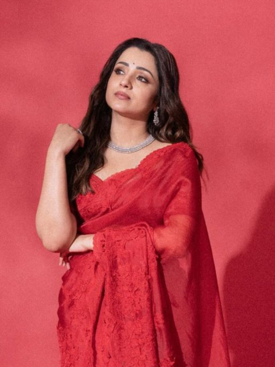 Bhai Dooj 2023: Trisha Krishnan-Approved Sarees To Turn Up Glam ...