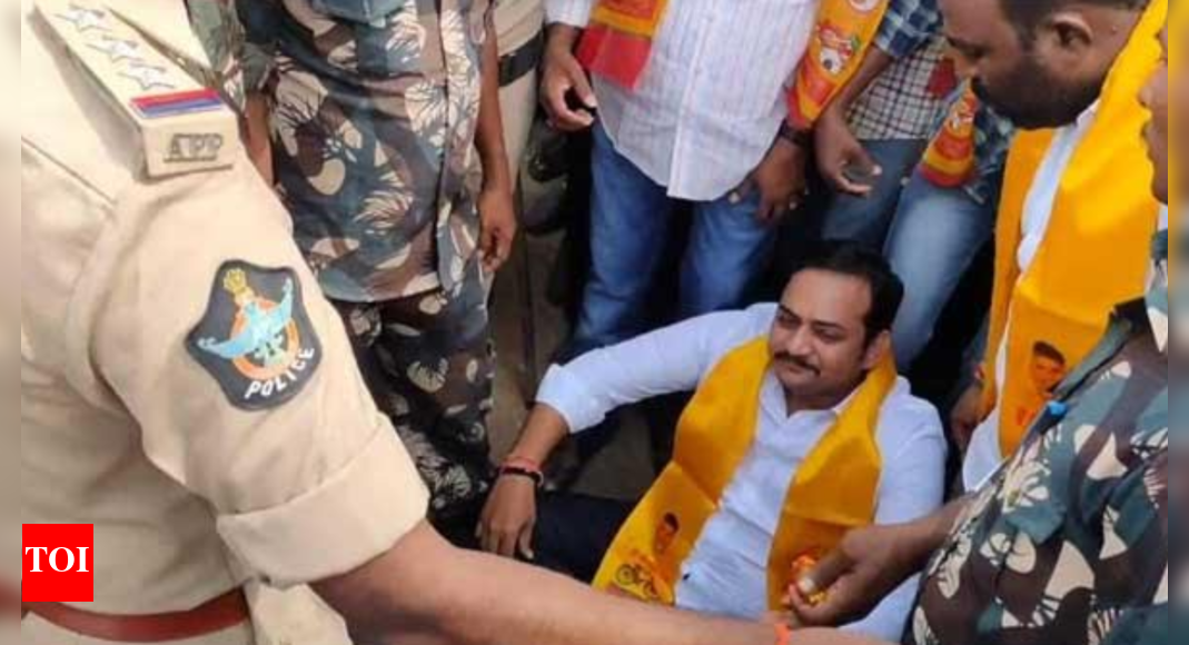 Andhra Pradesh: Tension grips Rajampet after police arrest TDP ...