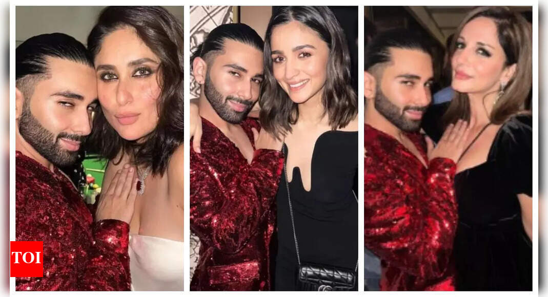 Orry criticized for inappropriate pose with Bollywood celebrities