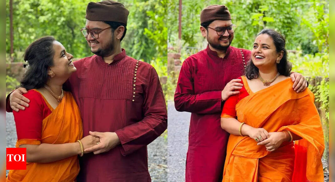 Sa Re Ga Ma Pa Li'l Champs fame Mugdha Vaishampayan and Prathamesh Laghate get engaged in an ...