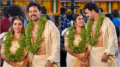 Aniyathipravu actor Deva gets hitched to Dhanya, says 'New Life Begins ...