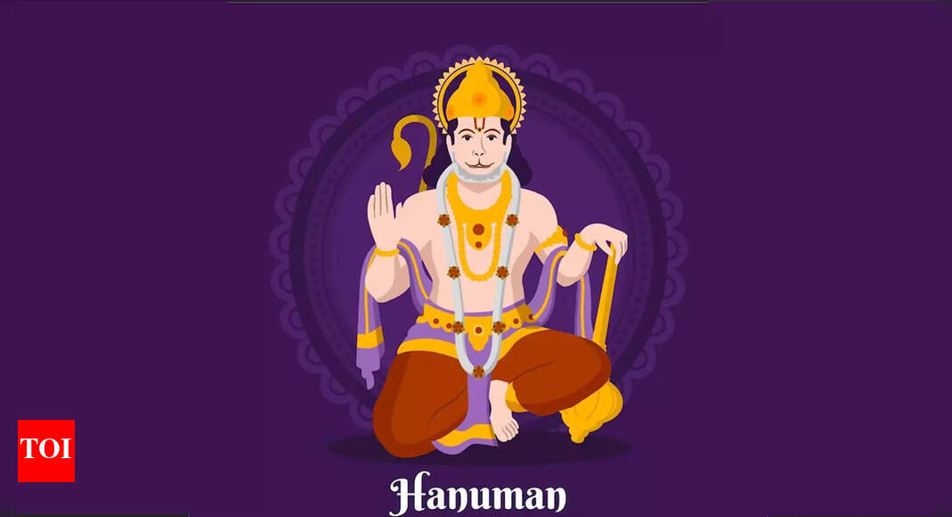 Lord Hanuman Aarti Aarti Kije Hanuman Lala Ki Lyrics In Hindi And English Times Of India