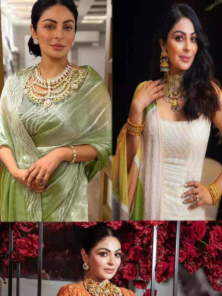 Diwali outfit ideas to steal from Neeru Bajwa's ethnic collection | Times of India
