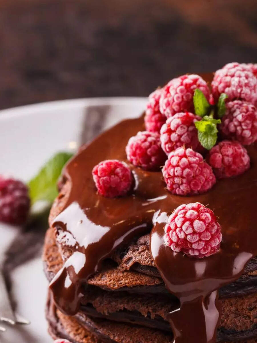 Chocolate pancake Recipes: How to make high-protein Chocolate pancake ...