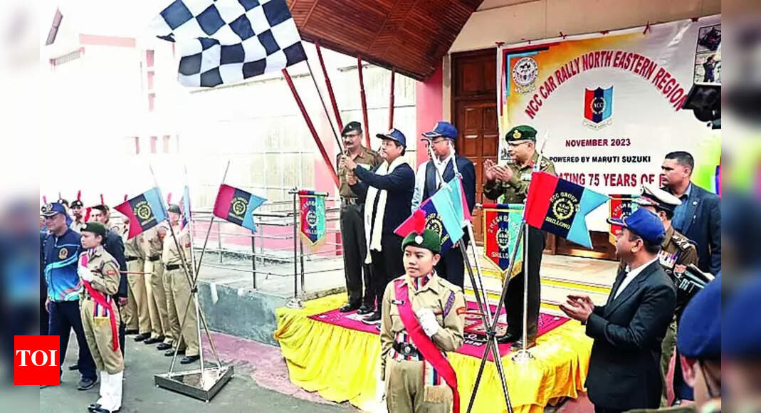 NCC: Conrad Flags Off Ne Car Rally From Shillong To Mark Ncc’s 75th ...