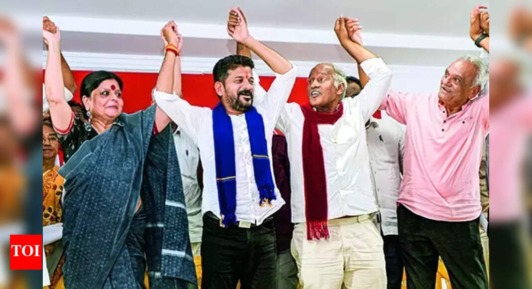 Cpi: Cong-left Seal Deal: Cpi To Contest From One Seat | Hyderabad News ...