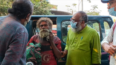 Navi Mumbai: Lost for 4 yrs, homeless man reunited with family in ...