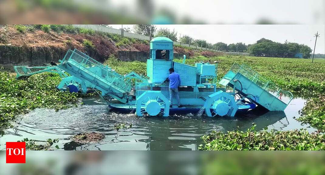 Weed Harvester: Imc Makes Cost-effective Weed Harvester From Iron Scrap ...