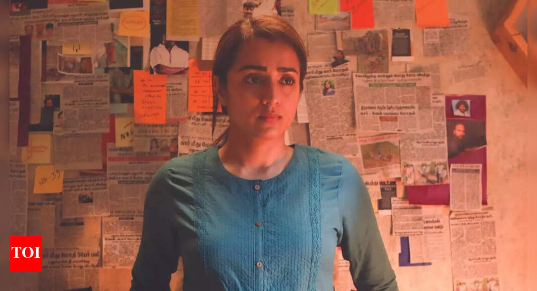 Trisha's 'The Road' to release in OTT on THIS date | Tamil Movie News ...