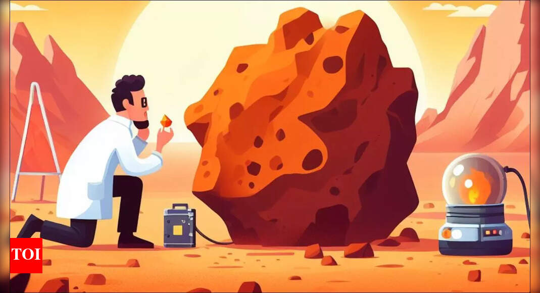 Scientists discover rocks from Mars on Earth, here's how - Times of India