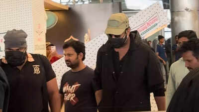 Prabhas returns from Europe after knee surgery | Telugu Movie News ...