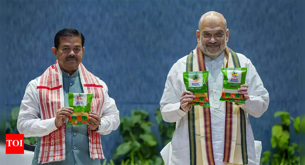 Union minister Amit Shah launches ‘Bharat Organics’ brand of a national ...