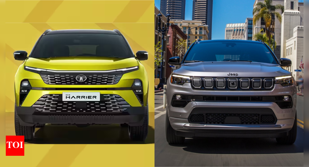 Five things the Tata Harrier Facelift Gets Over Jeep Compass: ADAS to ...