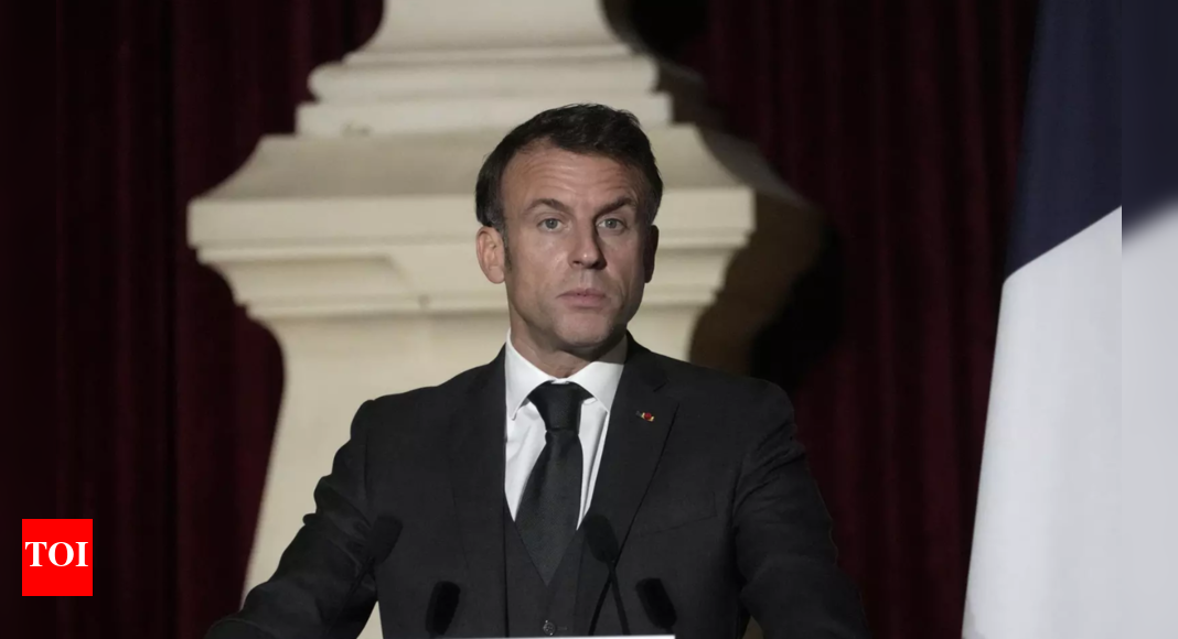 French President Macron opens Gaza aid conference with appeal to Israel ...