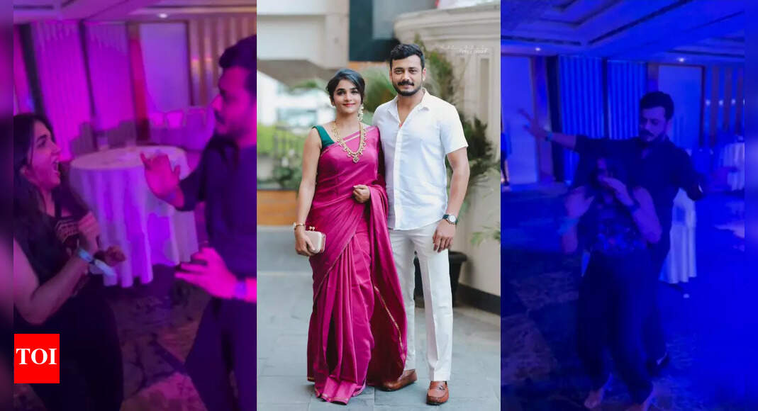 Aravind KP and Divya Uruduga dance in perfect harmony; fans ask, "When's the wedding bells ...