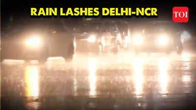 Delhi Rain News Today: Rain in Delhi: Sudden rain brings relief from air pollution in Delhi-NCR ...