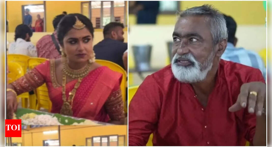 This video of Haritha G Nair's father 'stealing' Pappadom from her Sadya is too adorable to be ...