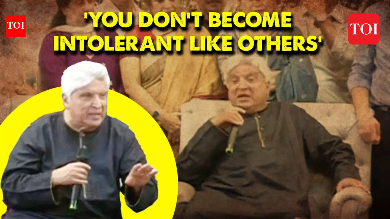 'Some people were always intolerant, Hindus are not': Javed Akhtar says ...