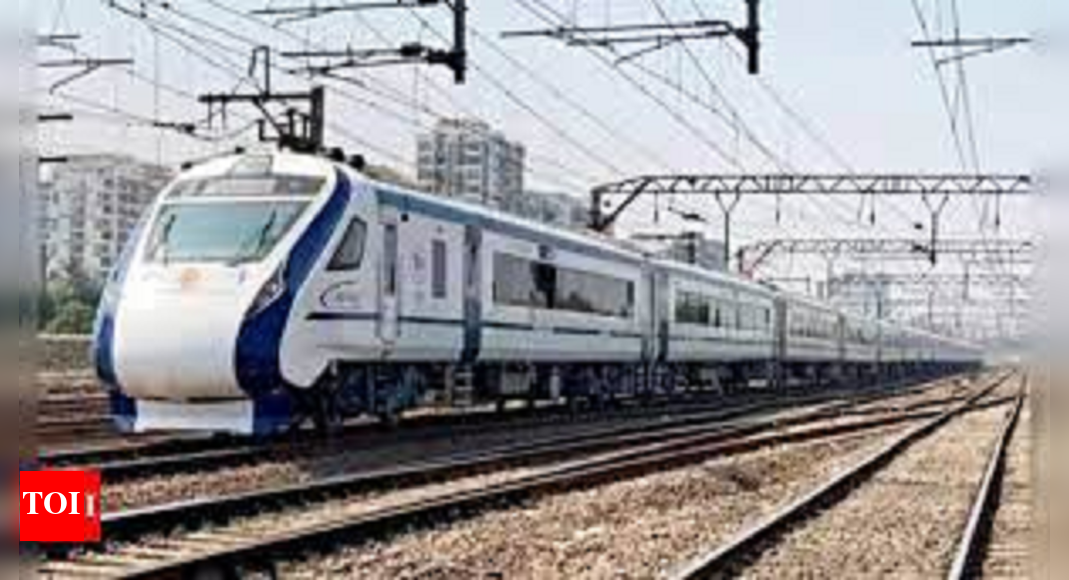 Vande Bharat Express: Trial Run Held For Second Mumbai-ahd Vande Bharat ...