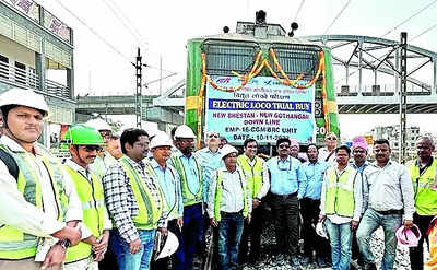 Trial: Dfccil Conducts Electric Loco Trial On 27km Track | Vadodara ...