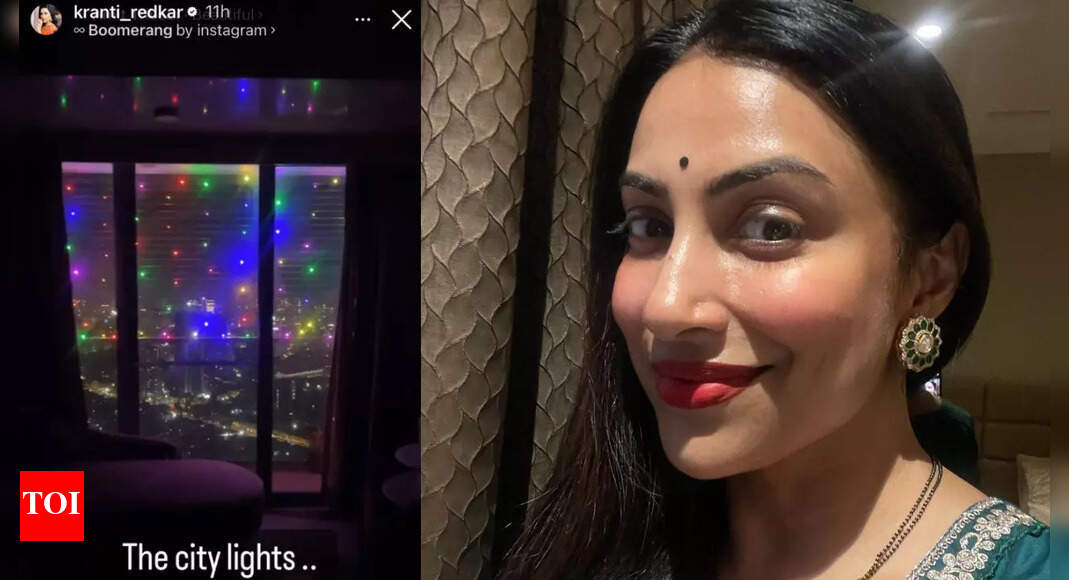 Kranti Redkar gives her fans a sneak peak into her Diwali celebration ...