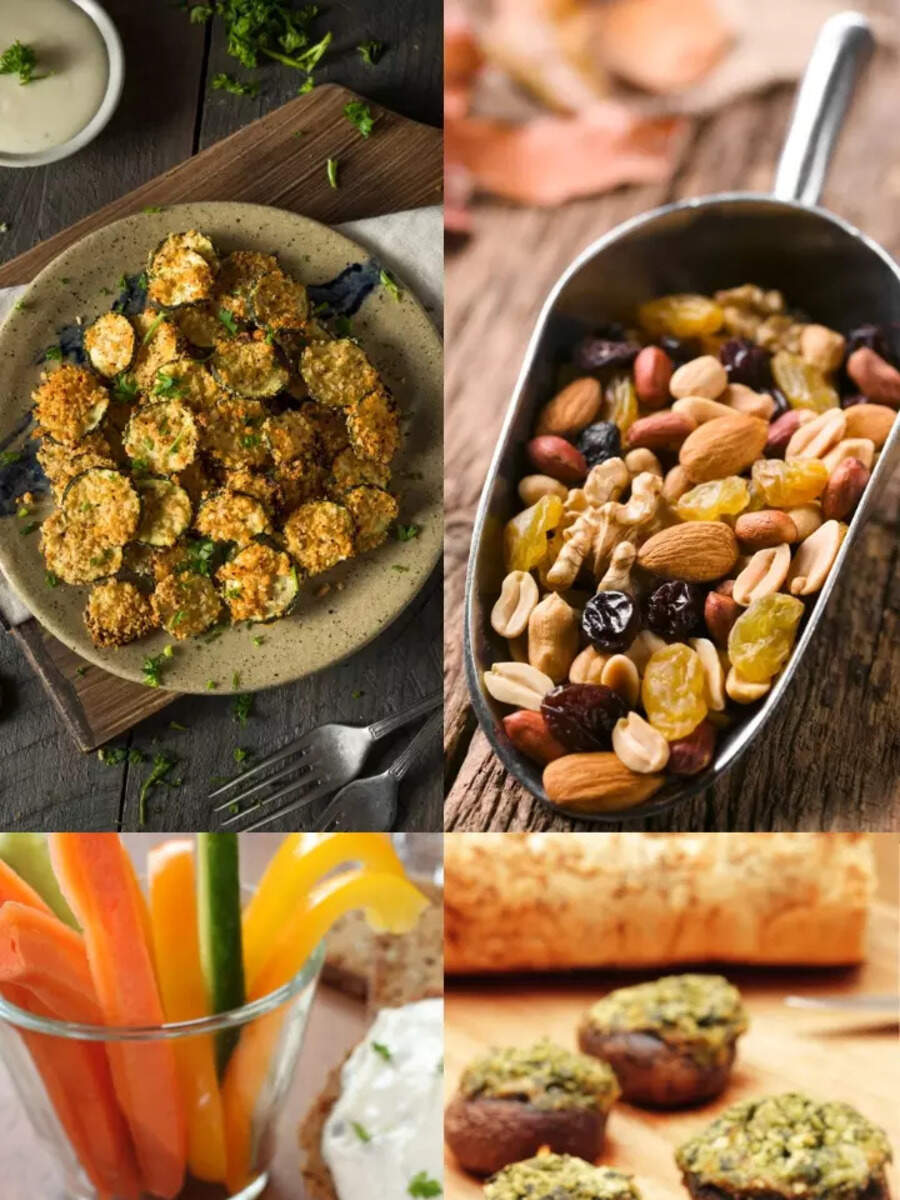 10 healthy snacks that can be enjoyed as chakhna on Diwali | Times of India